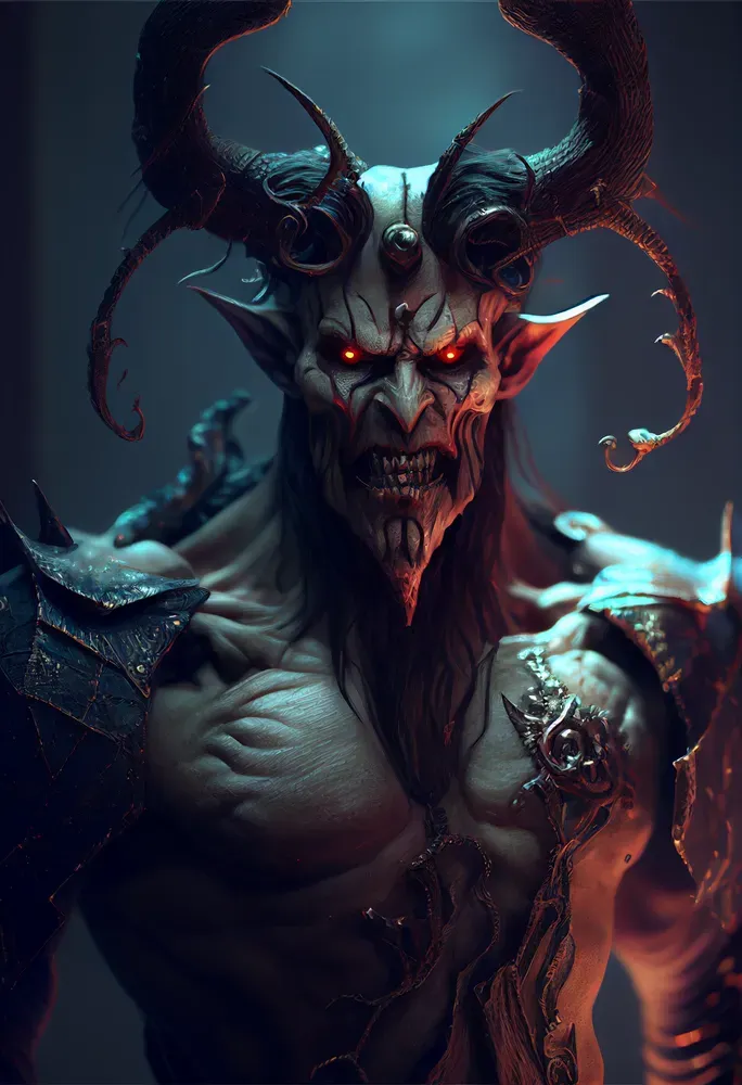 Scary Demons Midjourney Prompt | PromptBase