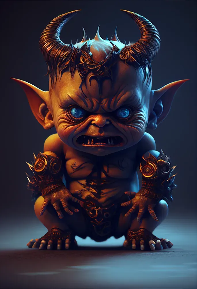 Demon Babies Midjourney Prompt | PromptBase