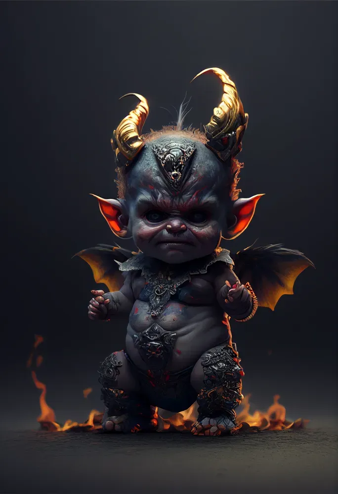 Demon Babies Midjourney Prompt | PromptBase