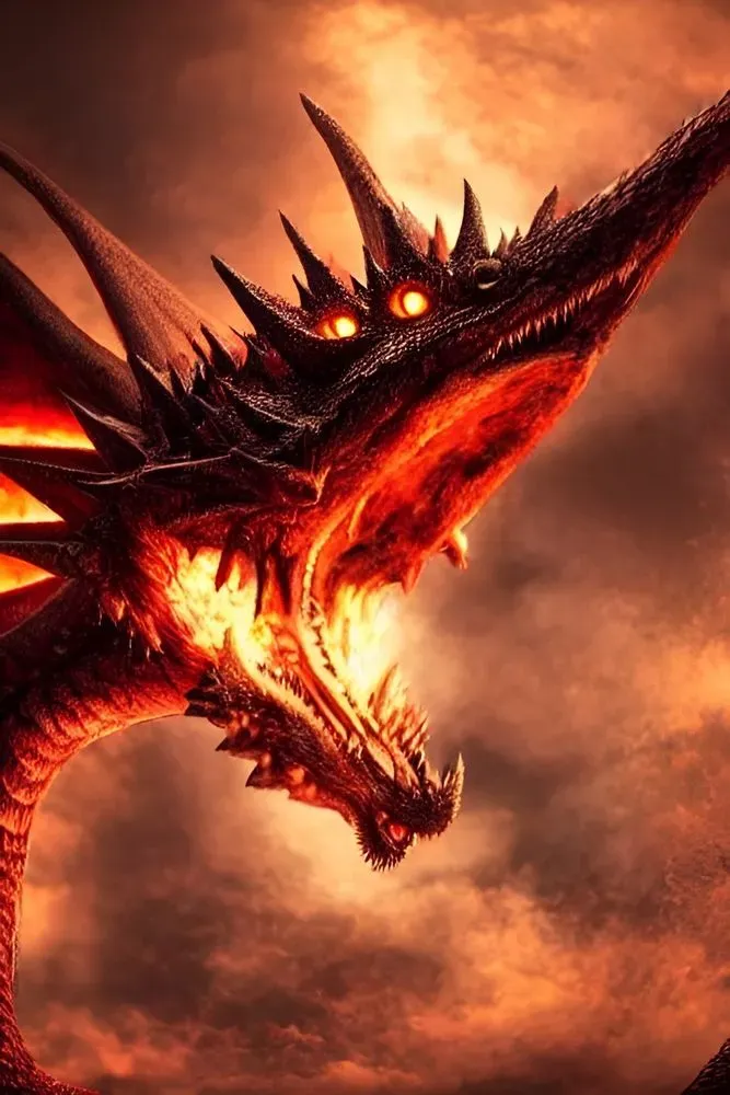 Volcanic Dragons Stable Diffusion Prompt | PromptBase