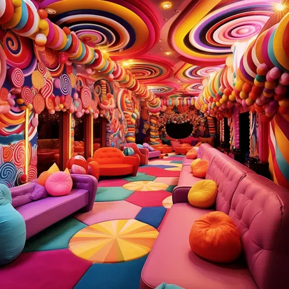 Majestic Candy Style Rooms Midjourney Prompt | PromptBase