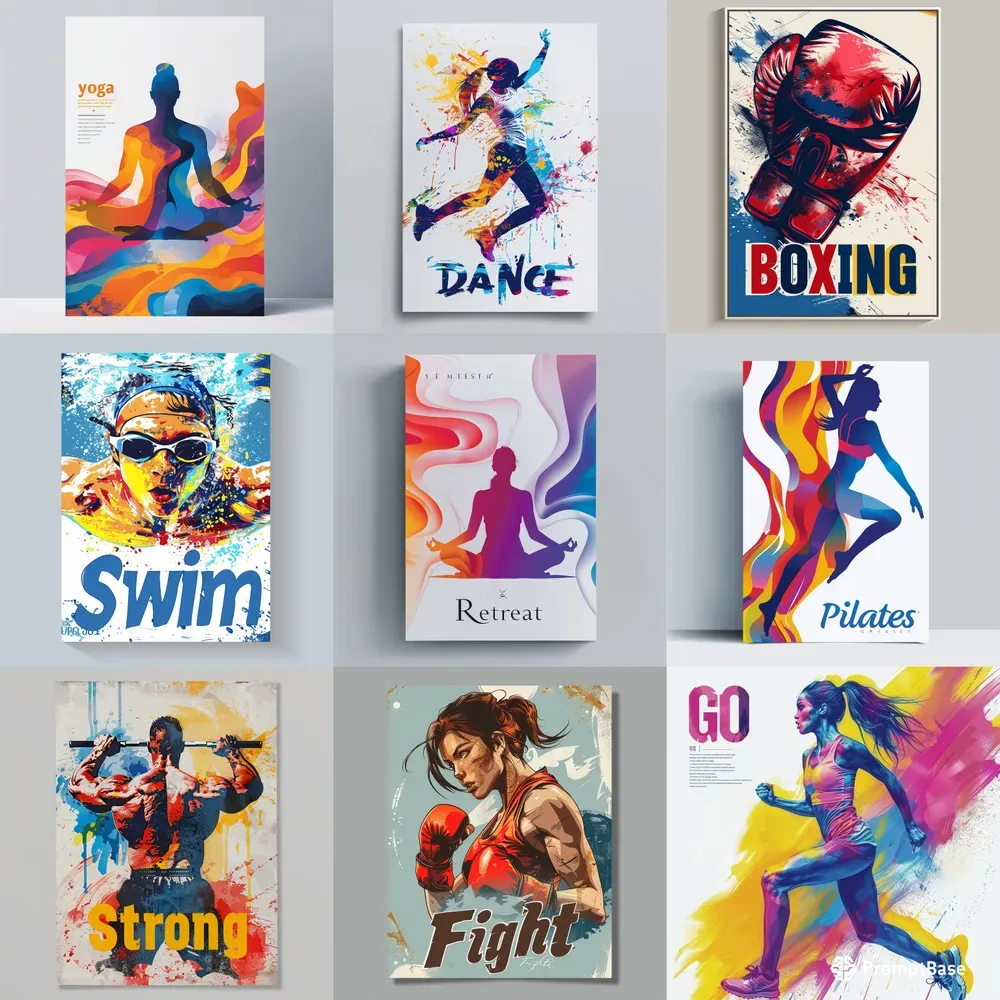 Stylish Flyer Designs Midjourney Prompt | PromptBase