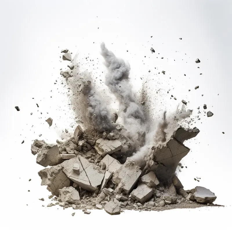 Material Destruction Vfx Assets Midjourney Prompt | PromptBase