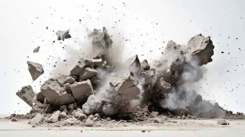 Material Destruction Vfx Assets Midjourney Prompt | PromptBase