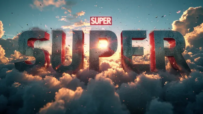 Blockbuster Movie Text Titles Midjourney Prompt | PromptBase