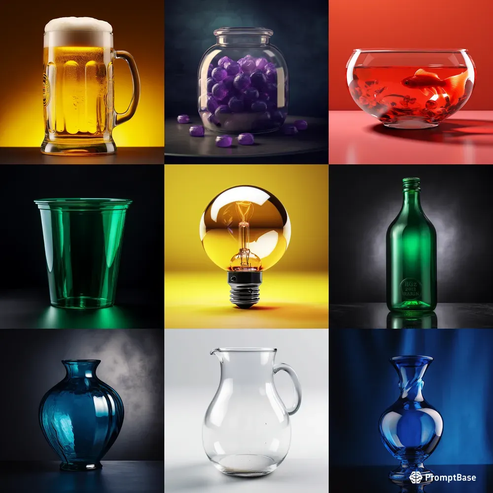 Contrasts Of Light On Objects Midjourney Prompt | PromptBase