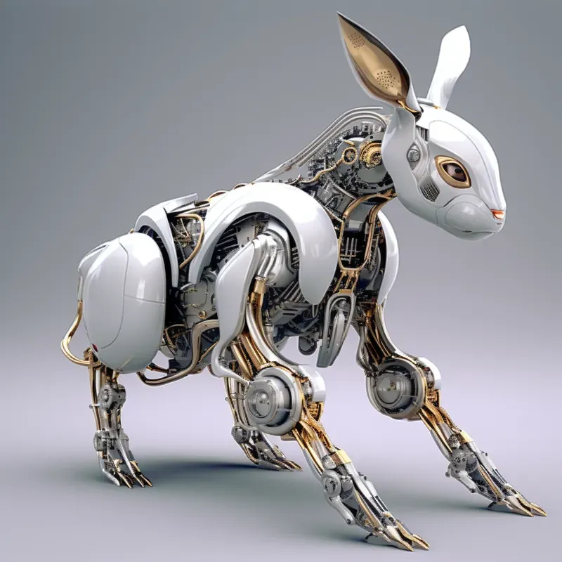 Mechanical Cyborg Animals Midjourney Prompt | PromptBase