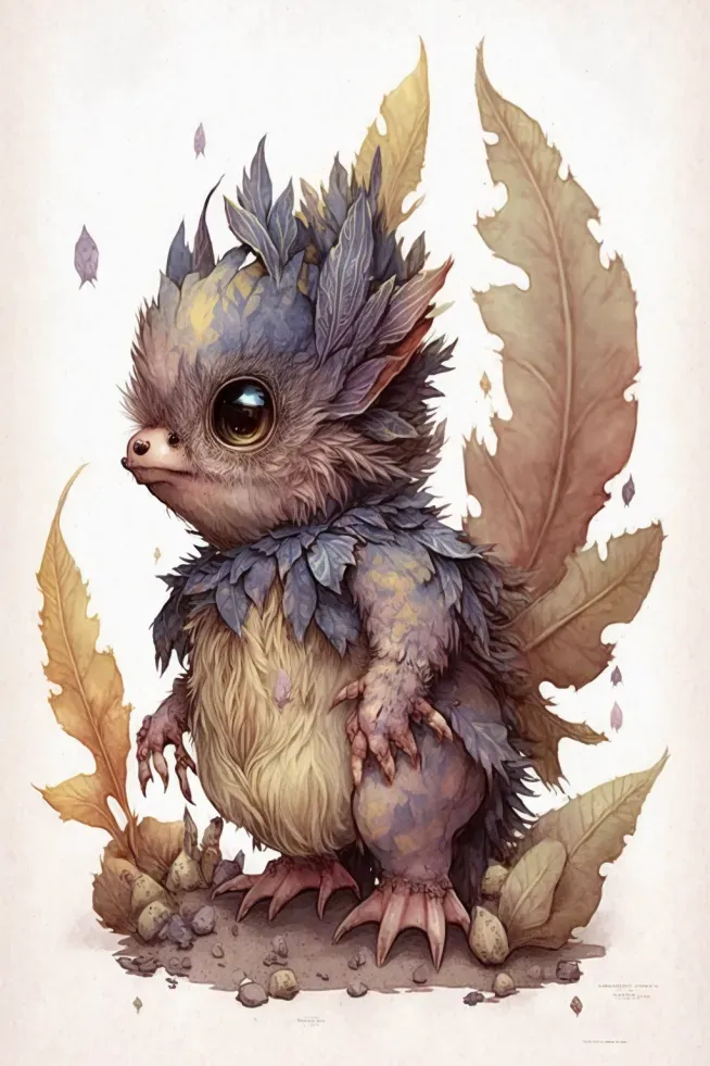 Cute Mythical Creatures Midjourney Prompt | PromptBase