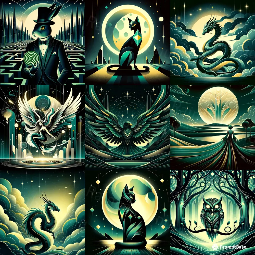 Mystical Serenities DALL·E Prompt | PromptBase
