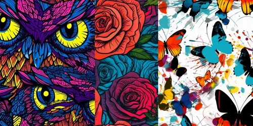 Seamless Abstract Patterns Midjourney Prompt | PromptBase