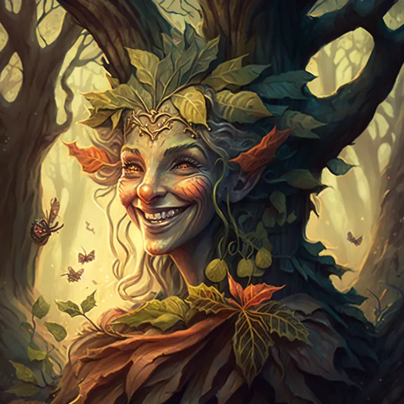 Magic Trees Midjourney Prompt | PromptBase