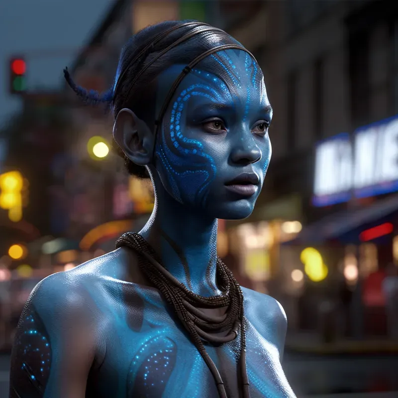 Avatar Navi Characters Generator Midjourney Prompt | PromptBase