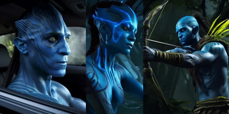 Avatar Navi Characters Generator Midjourney Prompt | PromptBase
