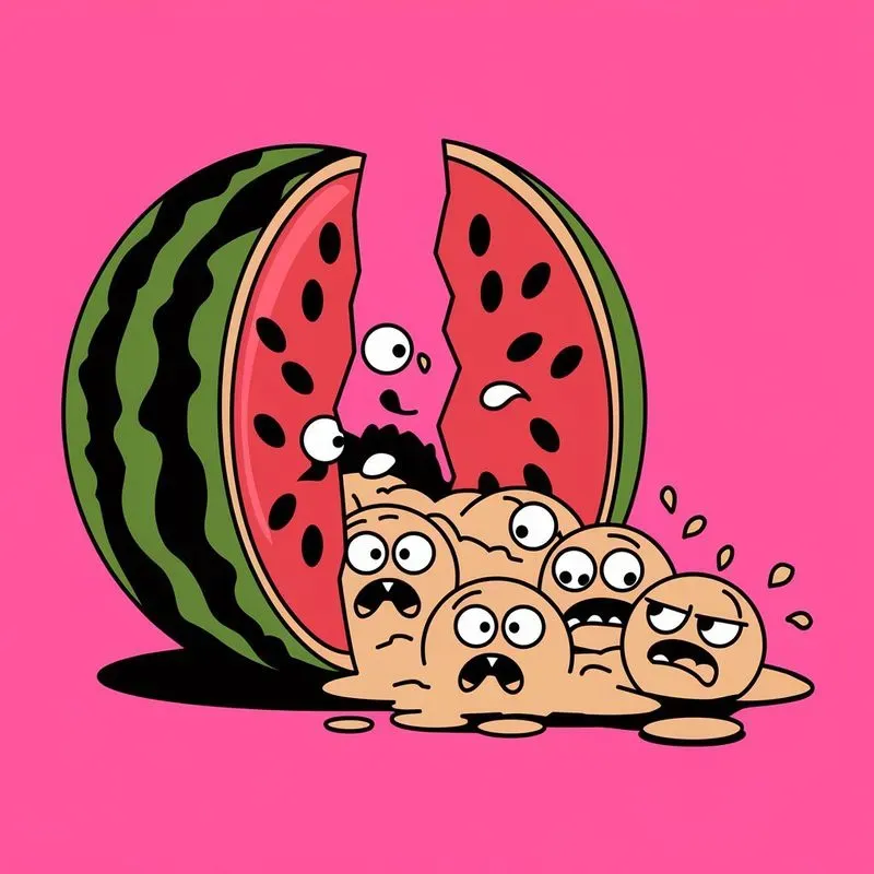 Comical Animated Shock Illustrations Ideogram Prompt | PromptBase