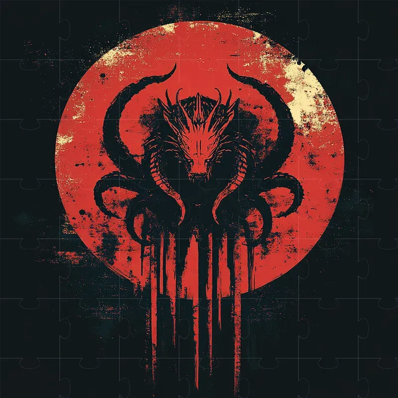 Dark Emblems Midjourney Prompt | PromptBase