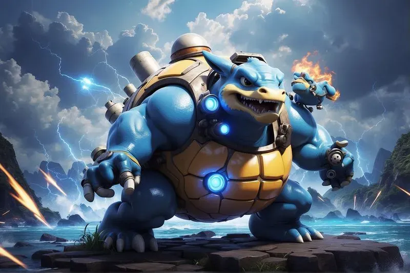 Legendary Pokémon Spirits With Lightning Leonardo Ai Prompt | PromptBase