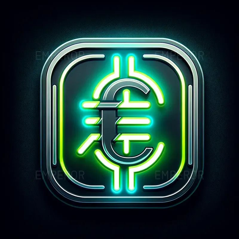 Futuristic Neon Icons DALL·E Prompt | PromptBase