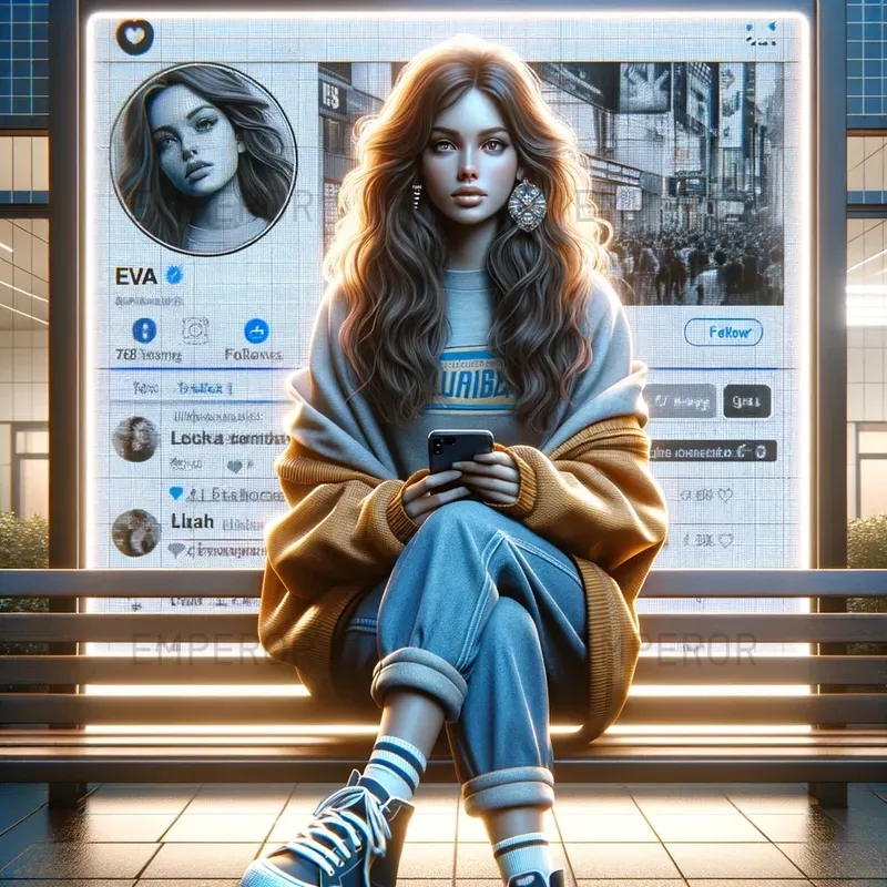 Social Savvy Portraits DALL·E Prompt | PromptBase