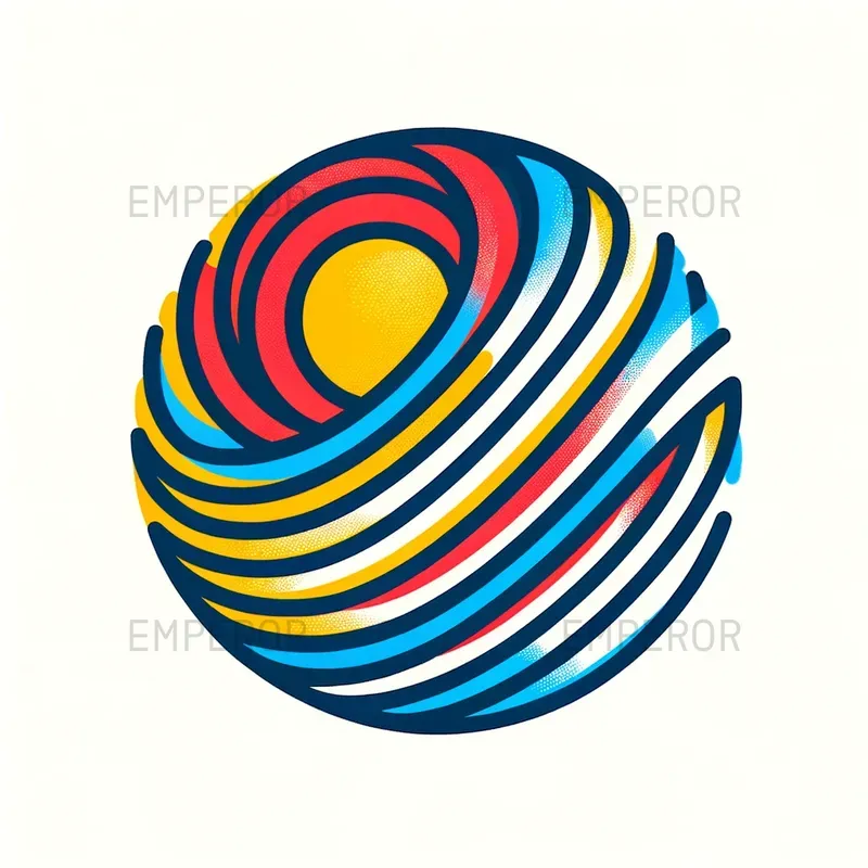 Vibrant 2D Vector Logos DALL·E Prompt | PromptBase