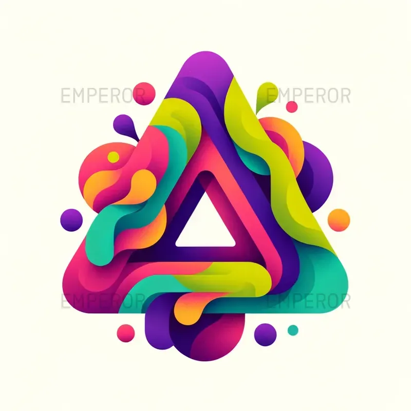 Vibrant 2D Vector Logos DALL·E Prompt | PromptBase