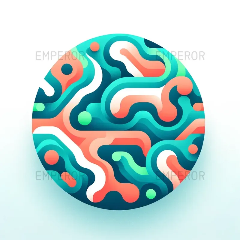 Vibrant 2D Vector Logos DALL·E Prompt | PromptBase