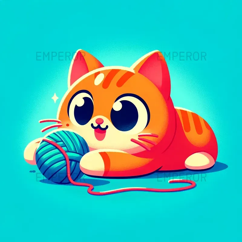 Vibrant 2D Fun Cartoon Icons DALL·E Prompt | PromptBase