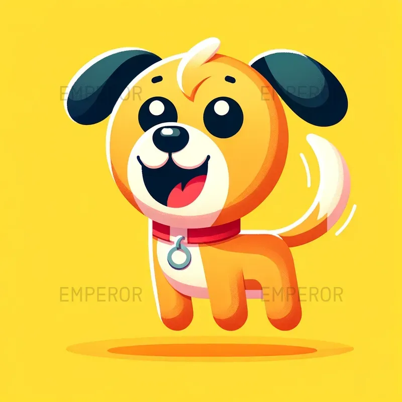 Vibrant 2D Fun Cartoon Icons DALL·E Prompt | PromptBase