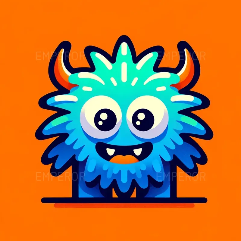 Vibrant Cute Monster Icons DALL·E Prompt | PromptBase