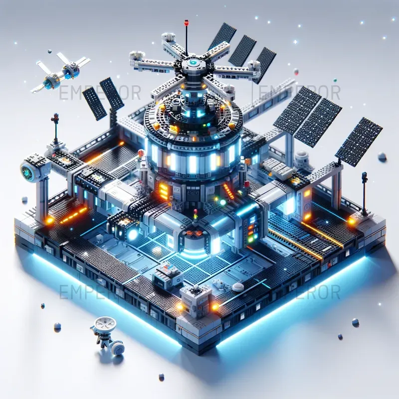 Lego Isometric Haven DALL·E Prompt | PromptBase