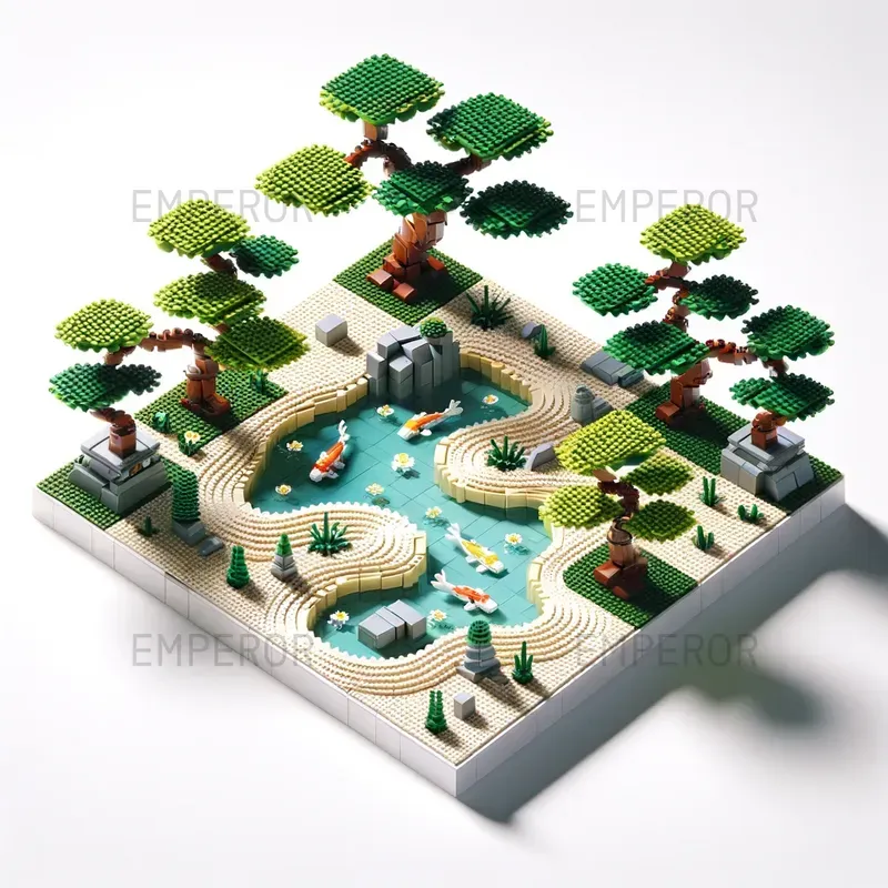Lego Isometric Haven DALL·E Prompt | PromptBase