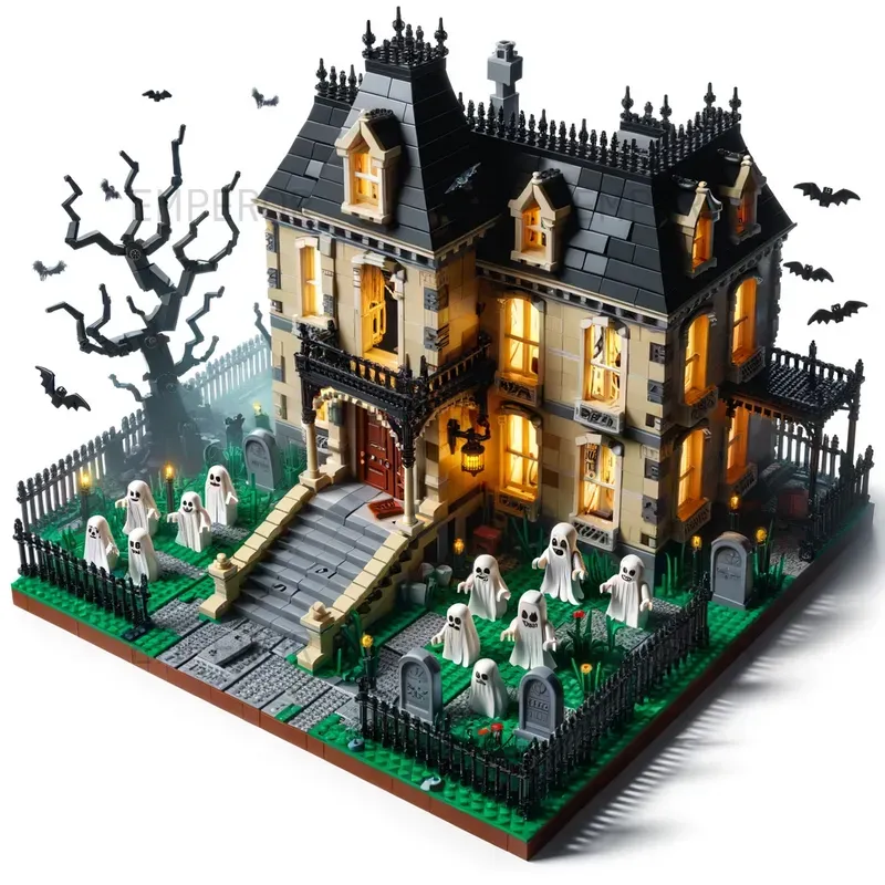 Lego Isometric Haven DALL·E Prompt | PromptBase