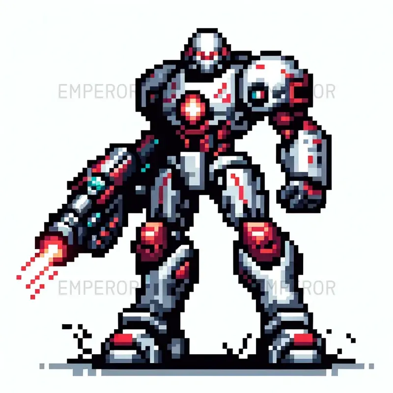 Pixel Power Icon DALL·E Prompt | PromptBase