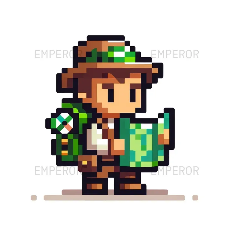 Pixel Power Icon DALL·E Prompt | PromptBase