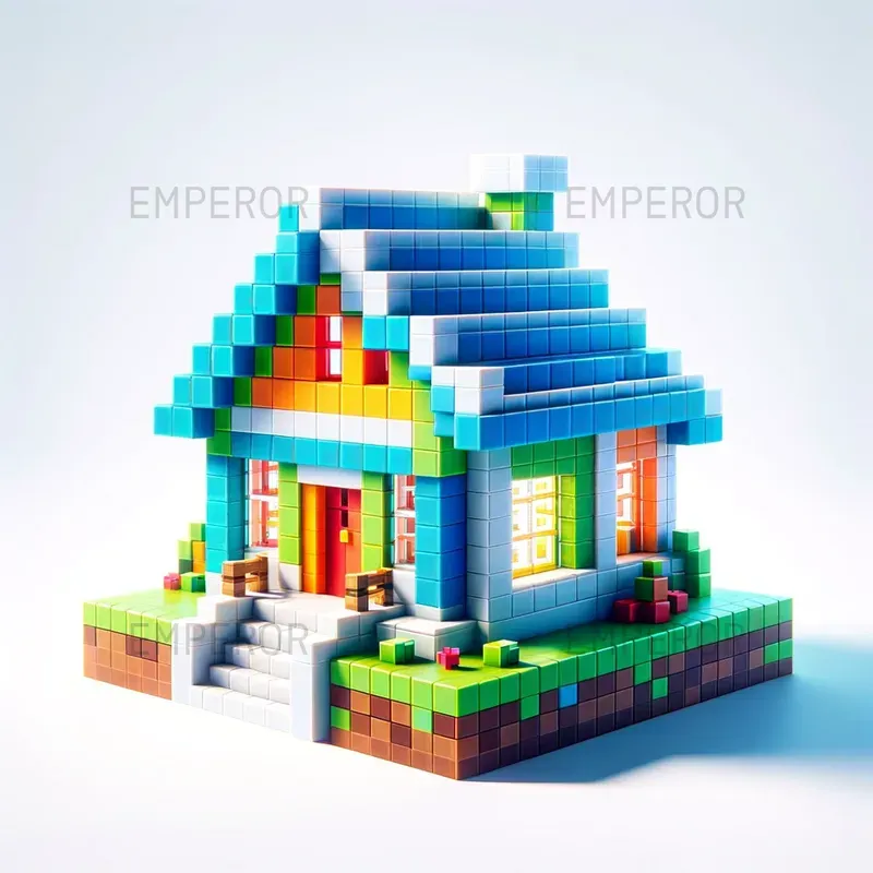 3D Minecraft Objects DALL·E Prompt | PromptBase