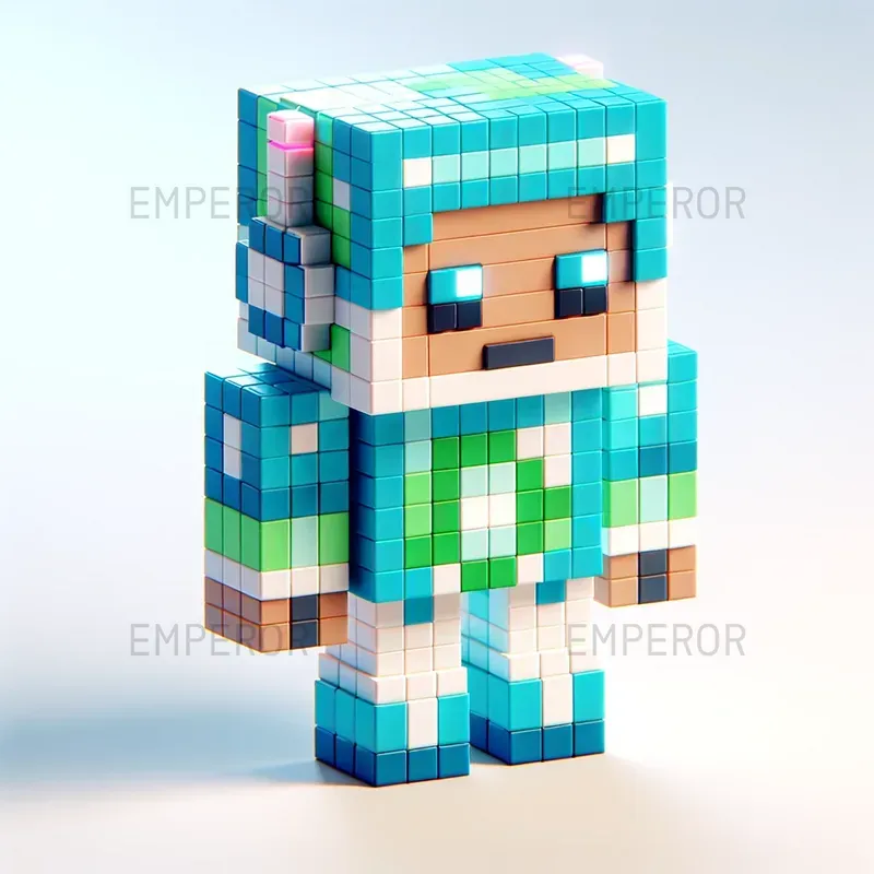 3D Minecraft Objects DALL·E Prompt | PromptBase