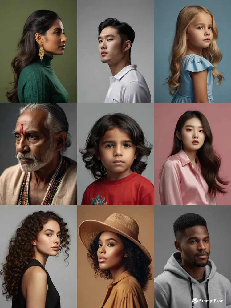 Hyper Realistic Studio Portraits Leonardo Ai Prompt | PromptBase
