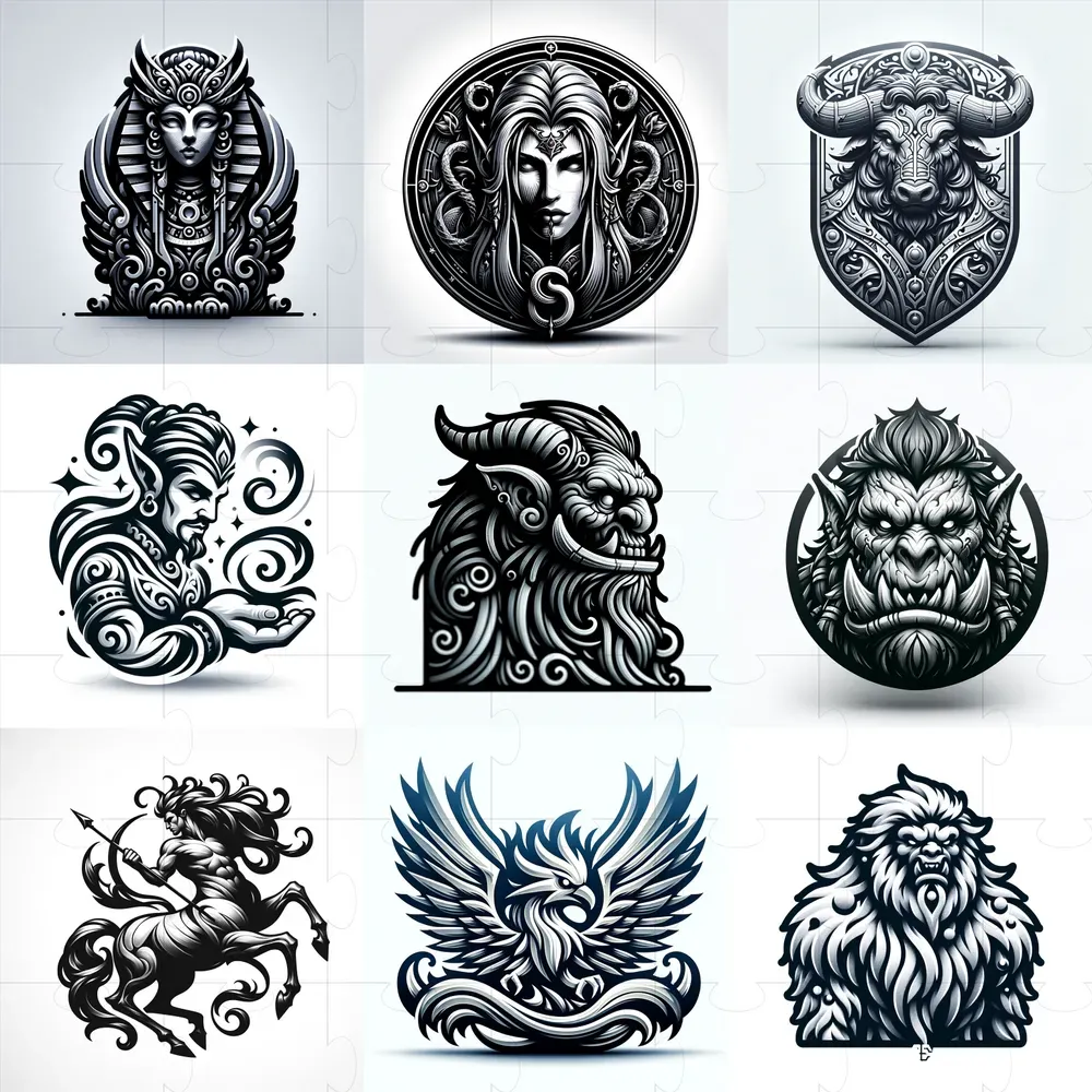 Fantasy Creature Icons DALL·E Prompt | PromptBase