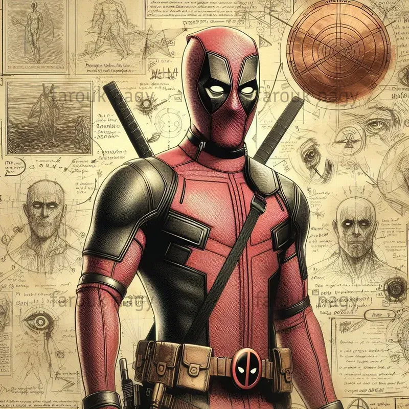 Dc Character Sketches DALL·E Prompt | PromptBase