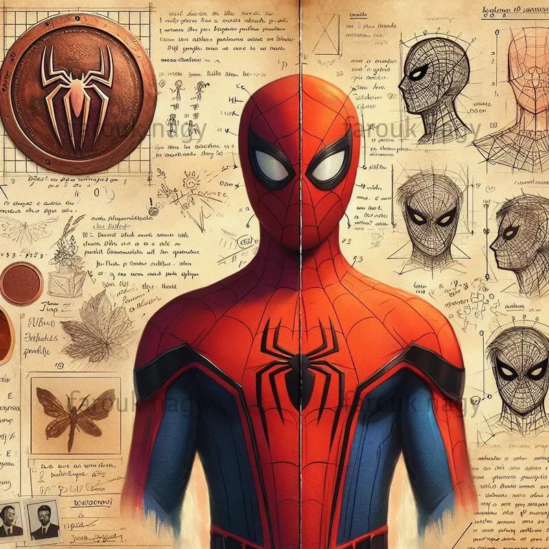 Dc Character Sketches DALL·E Prompt | PromptBase