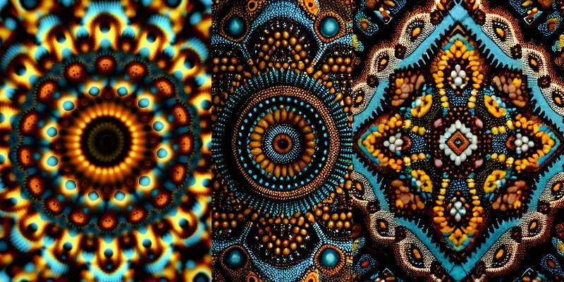 Realistic Visual Patterns Midjourney Prompt | PromptBase