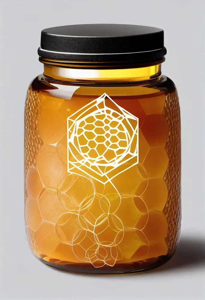 Honey Jar Design Product Photo Midjourney Prompt | PromptBase
