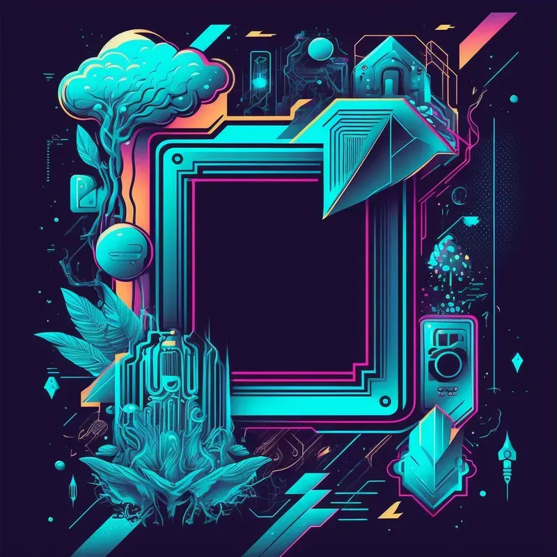 Beautifully Illustrated Border Frames Midjourney Prompt | PromptBase