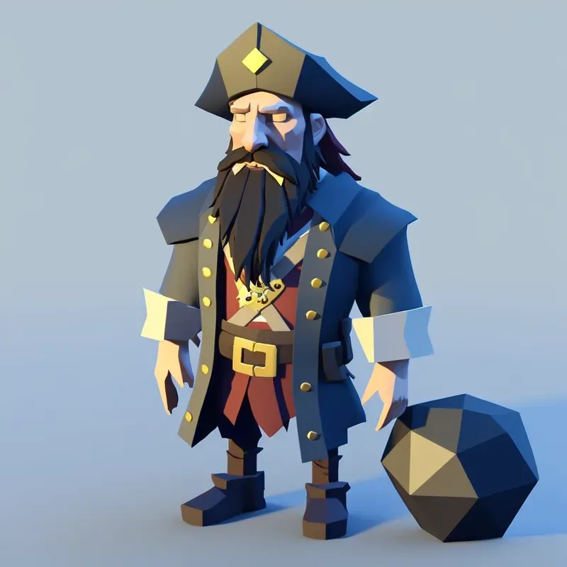 Low Poly 3D Characters Midjourney Prompt | PromptBase