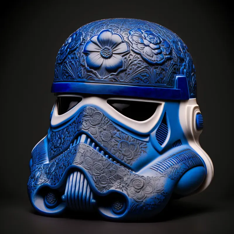 Custom Storm Trooper Helmet Designs Midjourney Prompt | PromptBase