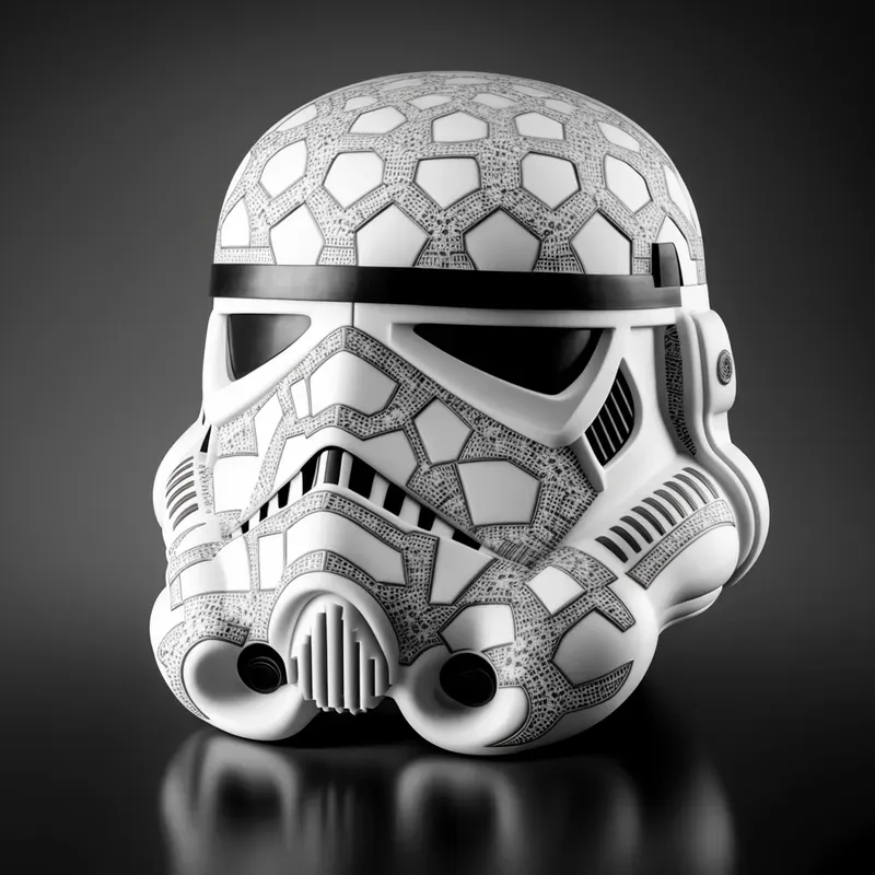 Custom Storm Trooper Helmet Designs Midjourney Prompt | PromptBase
