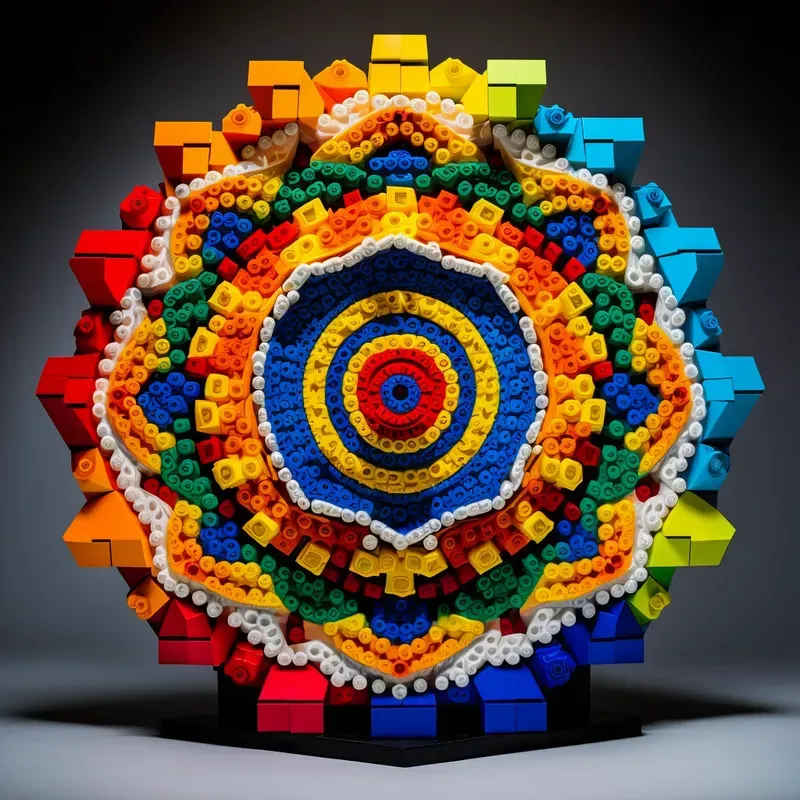 Giant Lego Sculpture Designs Midjourney Prompt | PromptBase