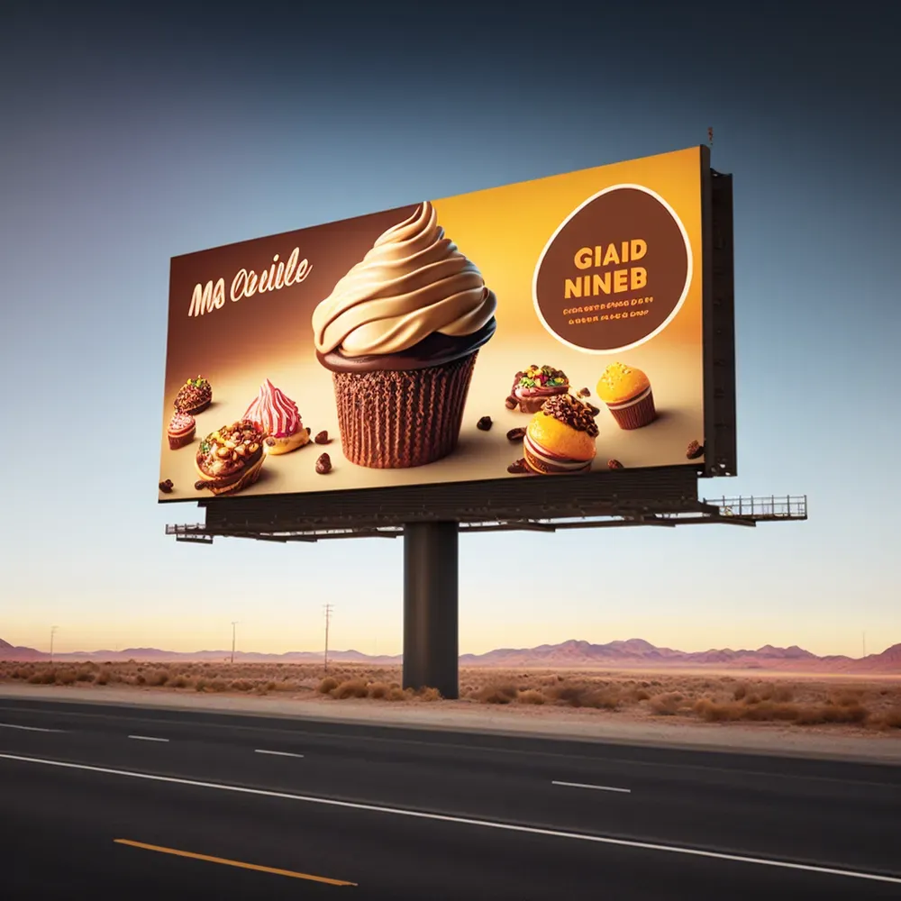 Premium Highway Billboard Designs Midjourney Prompt | PromptBase