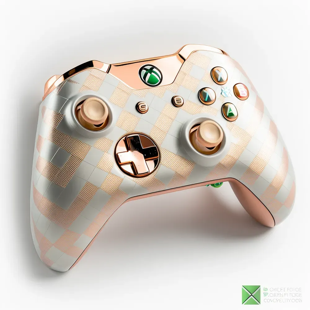 Custom Painted Gaming Controller Designs Midjourney Prompt | PromptBase