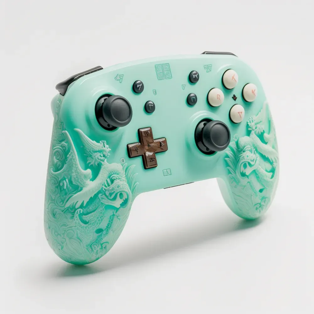 Custom Painted Gaming Controller Designs Midjourney Prompt | PromptBase