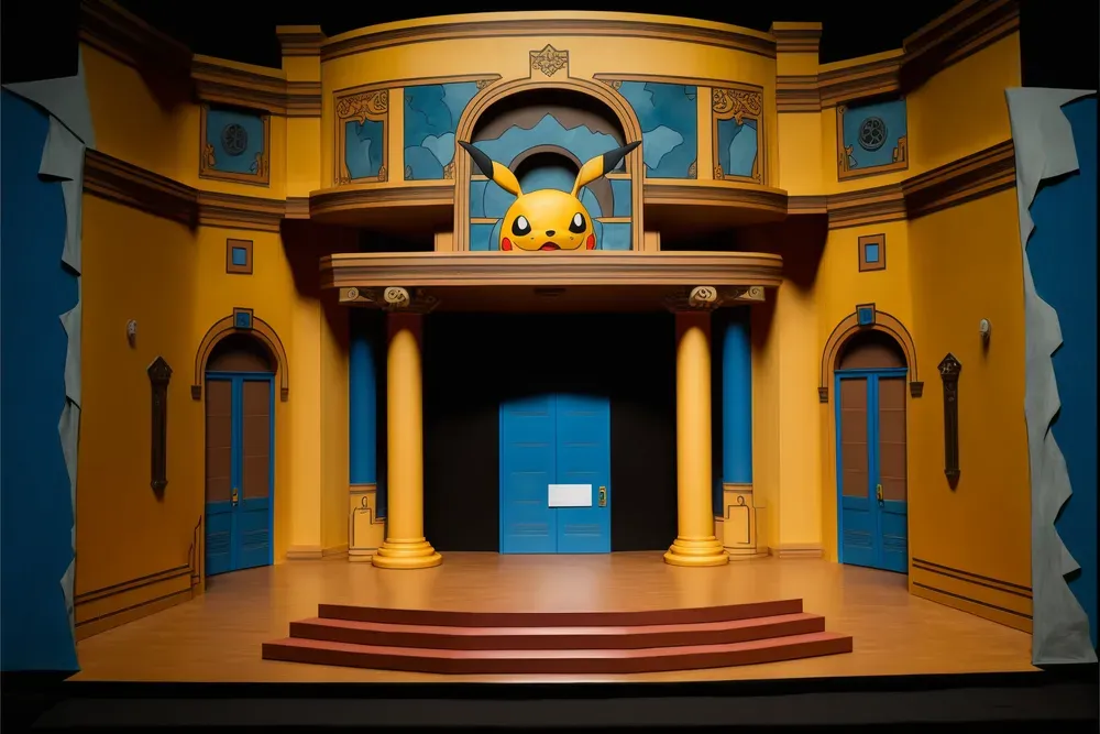 Theater Stage Play Set Designs Midjourney Prompt | PromptBase